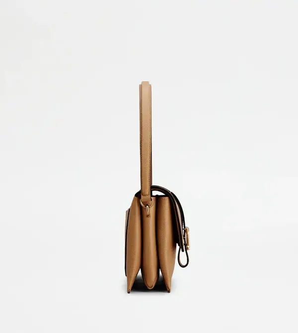 TOD'S Timeless Flap Shoulder Bag - Brown