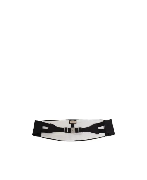 Gucci Horsebit-print Jacquard Cummerbund