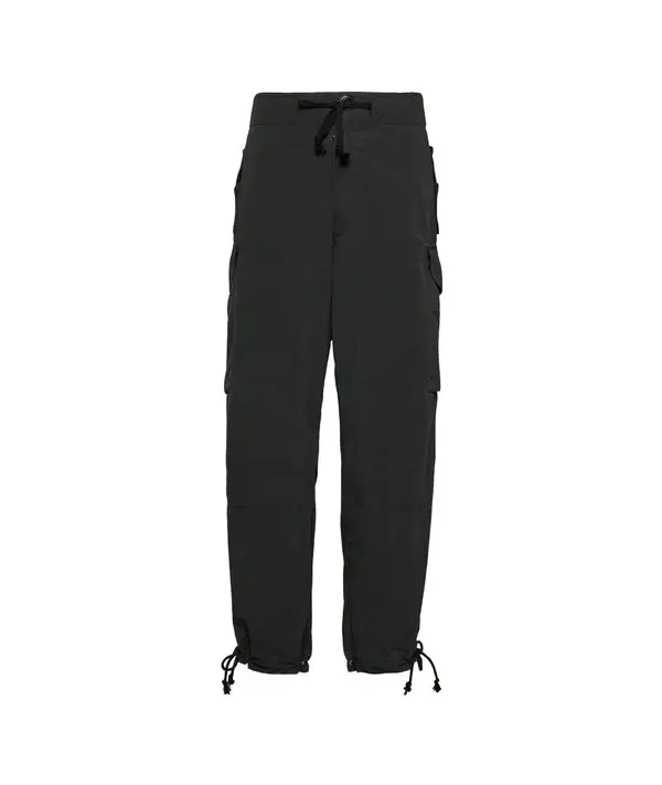 MAISON MARGIELA Cargo Pants With Drawstring Waist - Black