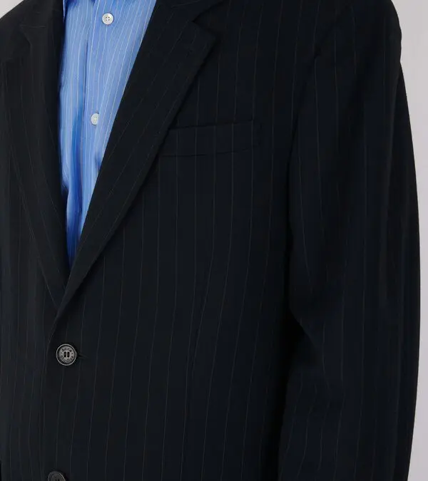 Acne Studios Pinstripe Blazer - Black