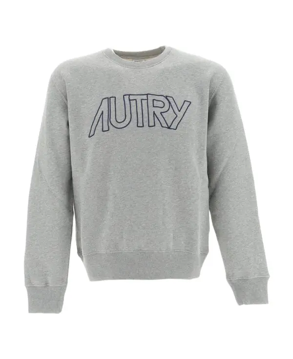 AUTRY Round Neck Sweater - Gray