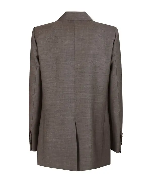 BLAZÉ MILANO Aile Everyday Double-breasted Blazer - Brown