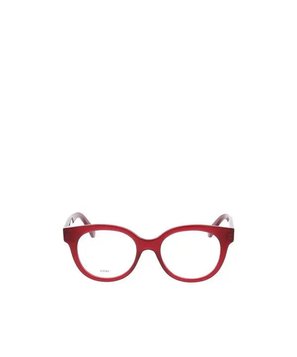 Loewe Round Frame Glasses - Red
