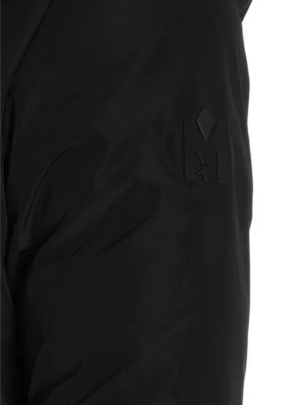 Mackage Hooded Down Jacket With Belted Detail