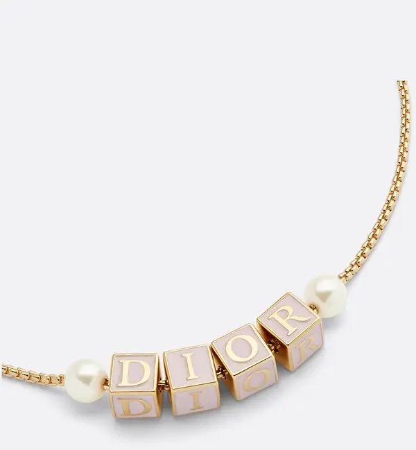 Dior D-dice Pearl Necklace