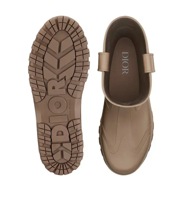 Dior Garden Rain Boot - Deep Khaki