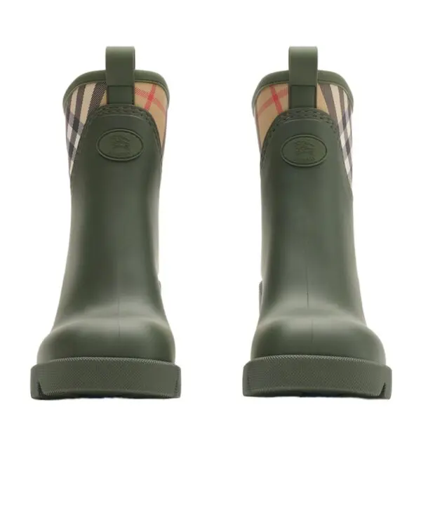 Burberry Embossed Heeled Boots - Loch