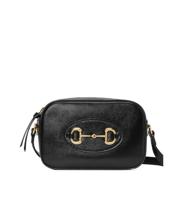 Gucci Horsebit 1955 Small Shoulder Bag - Black