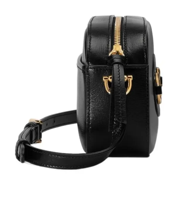 Gucci Horsebit 1955 Small Shoulder Bag - Black
