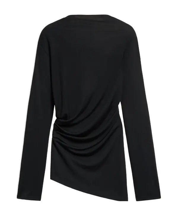 Jacquemus Gathered Long Sleeve Dress