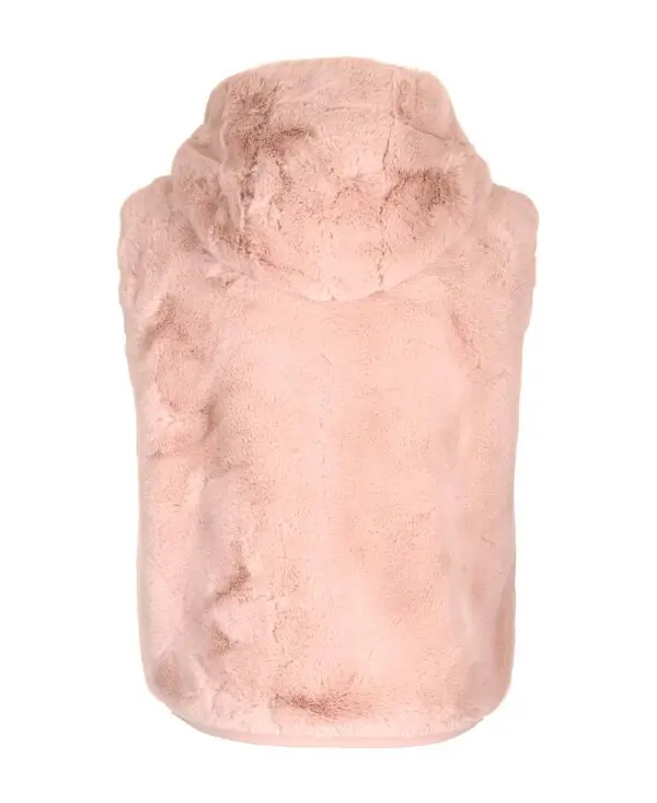 Moose Knuckles Faux Fur Hooded Gilet