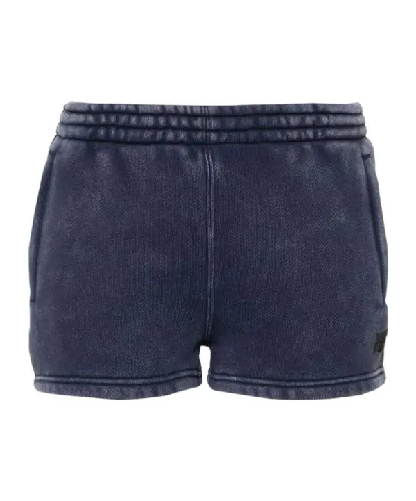 Alexander Wang Embossed-logo Track Shorts