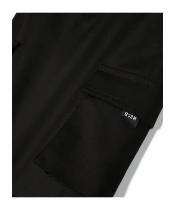 MSGM Multi-pocket Straight-leg Trousers