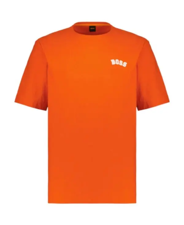 Hugo Boss T-shirt With Round Neck And Short Sleeves