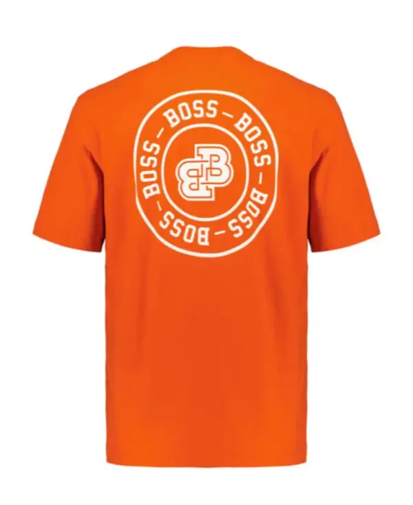 Hugo Boss T-shirt With Round Neck And Short Sleeves