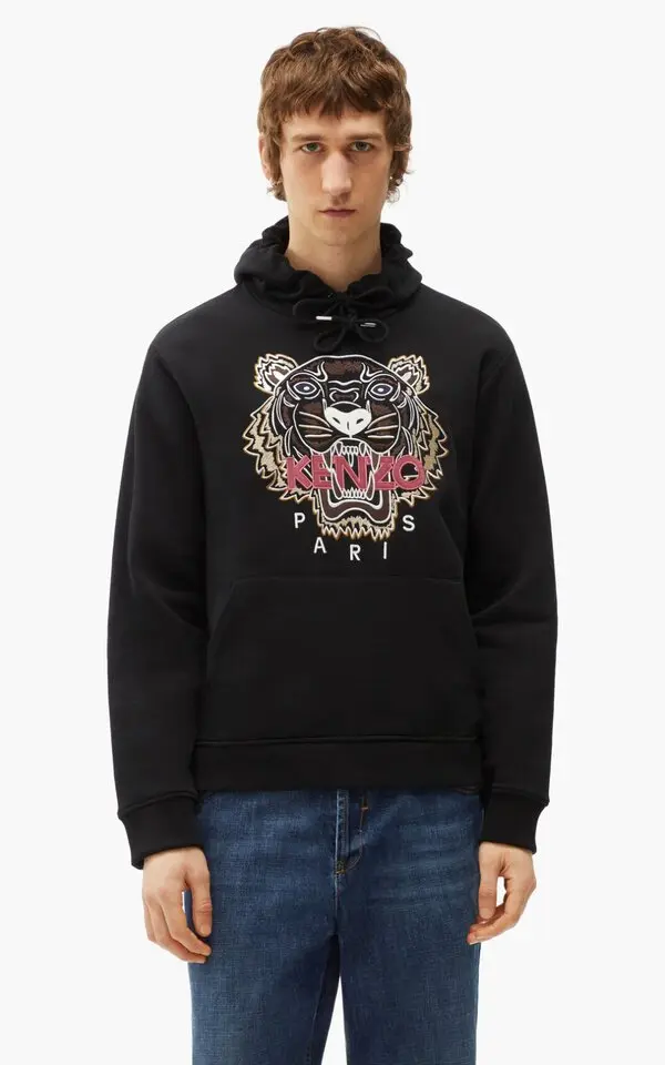 Kenzo Tiger Embroidered Hoodie
