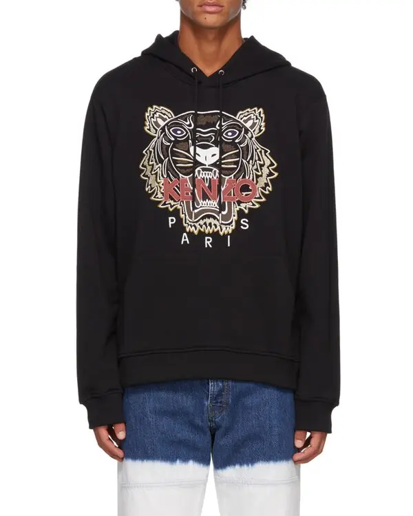 Kenzo Tiger Embroidered Hoodie