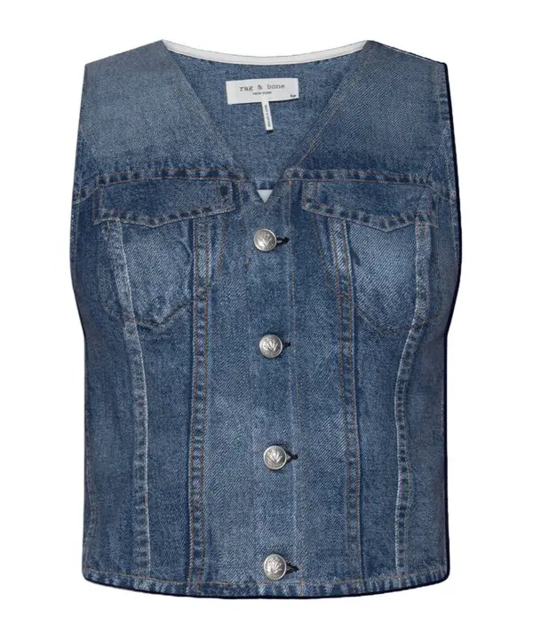 RAG  BONE Rag & Bone Denim Vest