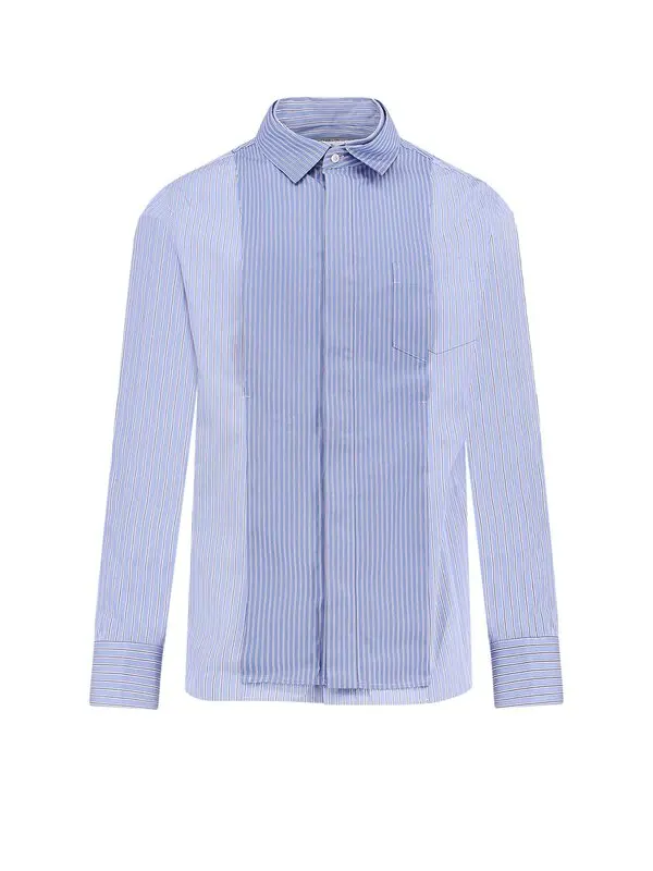Sacai Striped Panelled Shirt