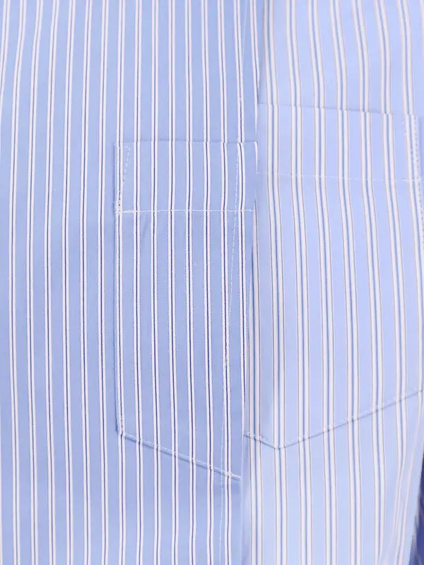 Sacai Striped Panelled Shirt