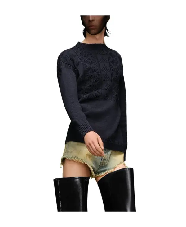 MAISON MARGIELA Textured Knit Sweater