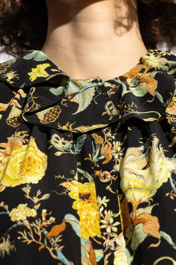 Ulla Johnson Long Sleeve Printed Shirt