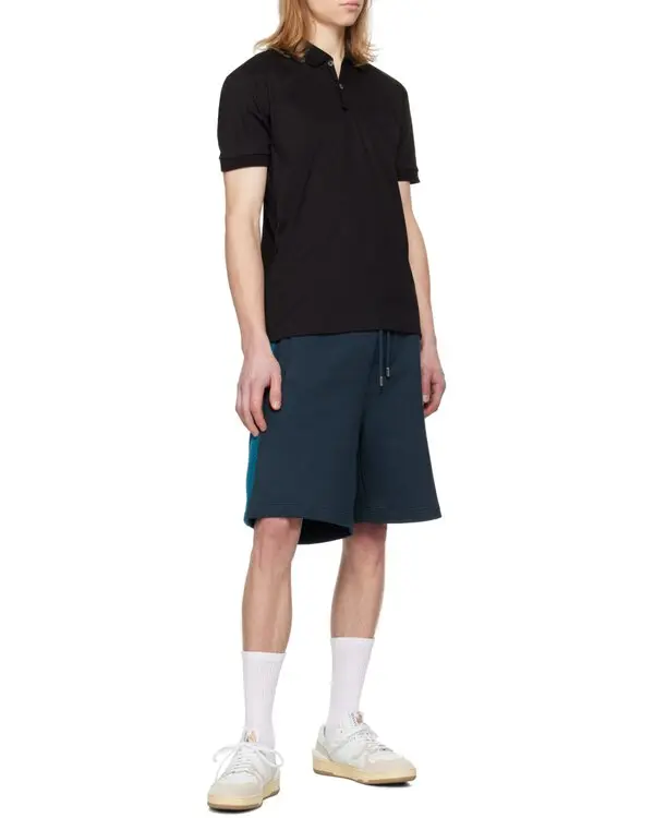 LANVIN Logo Embroidered Polo Shirt