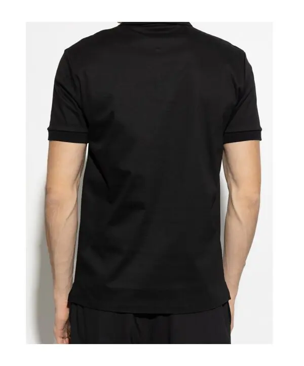 LANVIN Logo Embroidered Polo Shirt