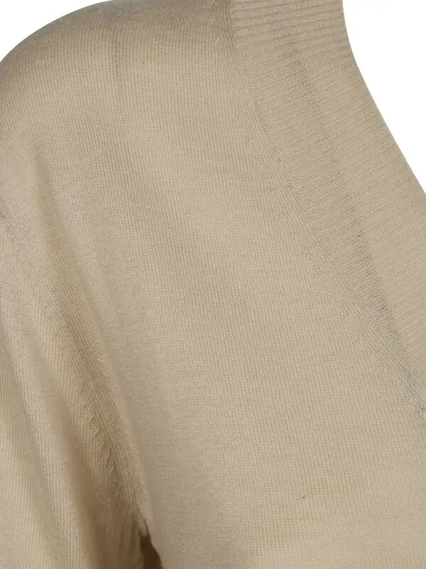 Max Mara V-neck Pullover - Beige