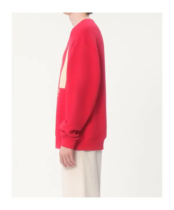 Valentino Garavani Chez Printed Crewneck Sweatshirt - Red