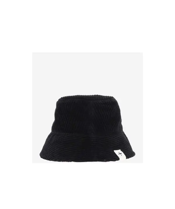 JIL SANDER Corduroy Wide Brim Bucket Hat