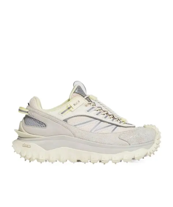 Moncler Trailgrip Lace-up Trainers - White