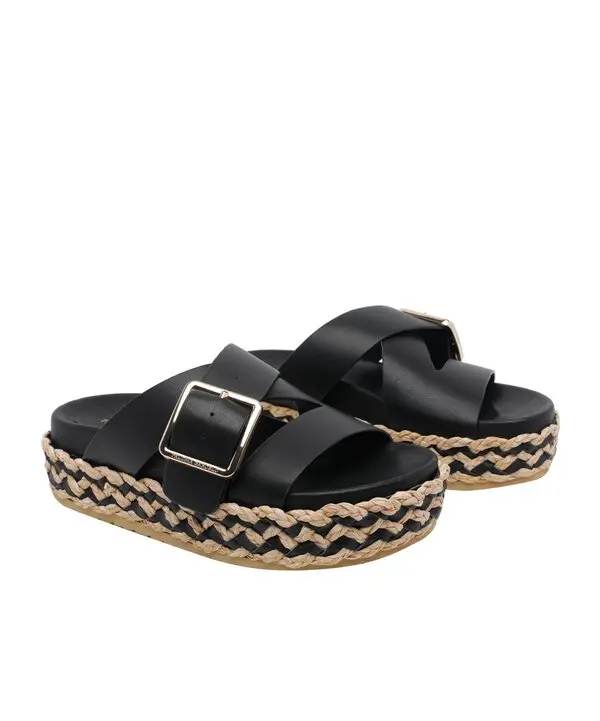 PALOMA BARCELO Platform Sandals With Buckle Detail