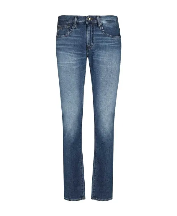 Armani Exchange Straight-leg Denim Jeans - Blue