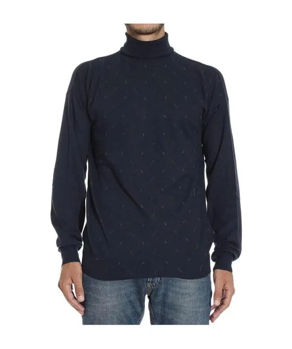 Emporio Armani High-necked Pullover - Black