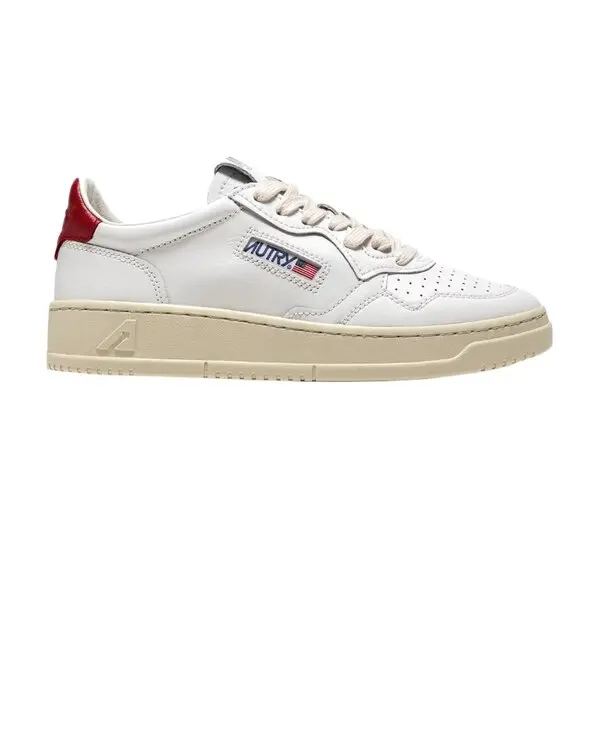 AUTRY Logo Low-top Sneakers - White