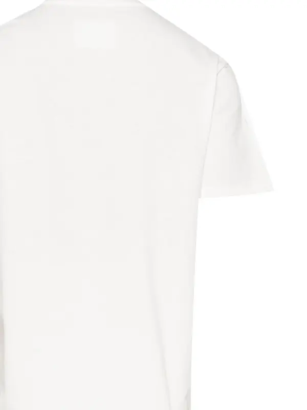 JIL SANDER Crewneck T-shirt With Logo Print - White