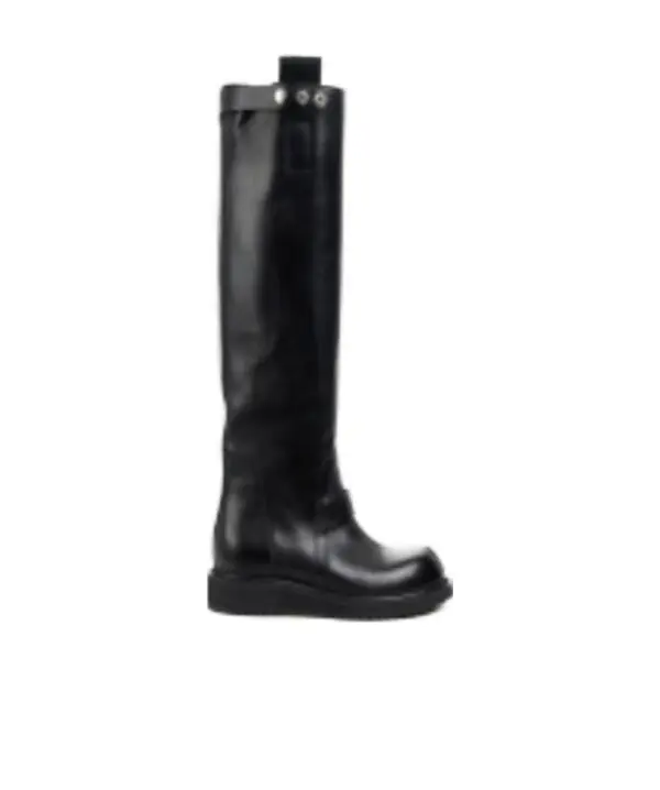 Rick Owens Round Toe Boots