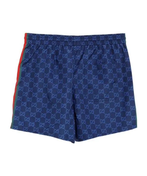 Gucci Printed Poplin Swim Shorts