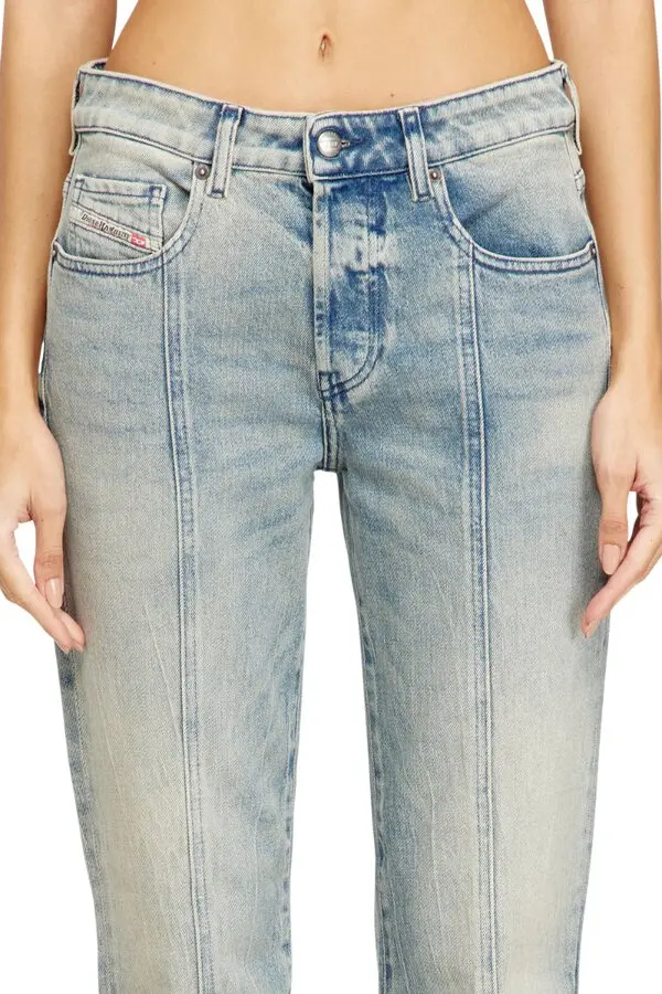 DIESEL® 1989 D-mine 09n55 Straight-leg Jeans - Light Blue