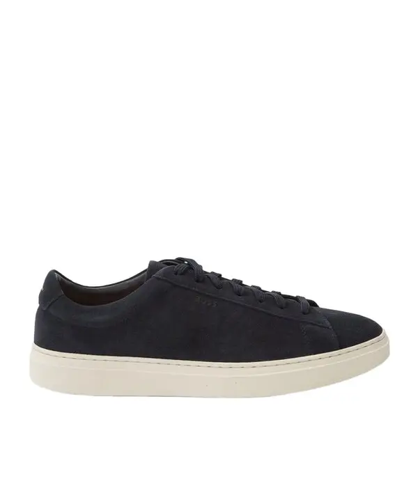 Hugo Boss Kieran Suede Lace-up Sneakers - Blue