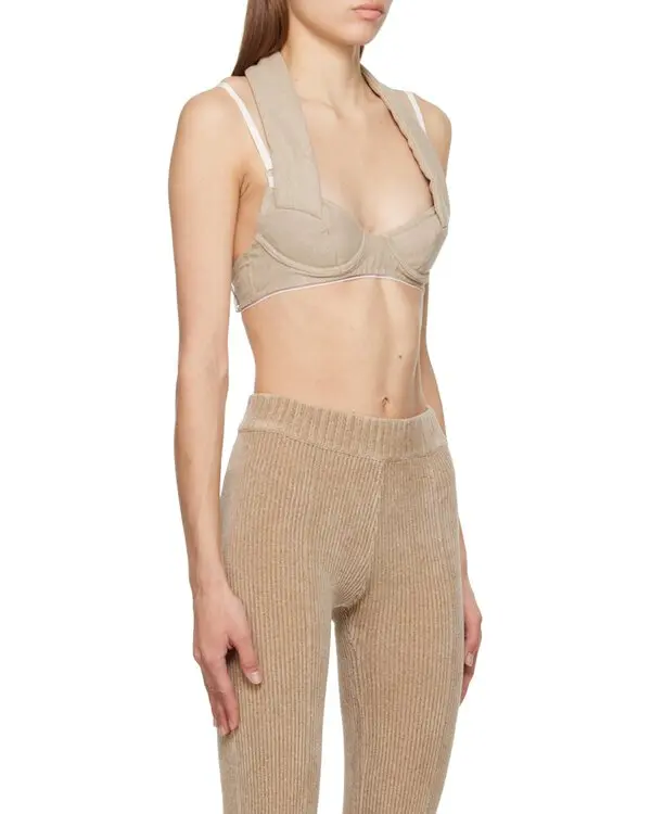 Jacquemus Double Neck Bra