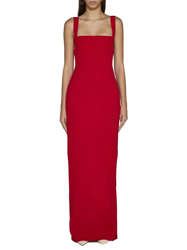 Solace London Joni Maxi Dress - Red