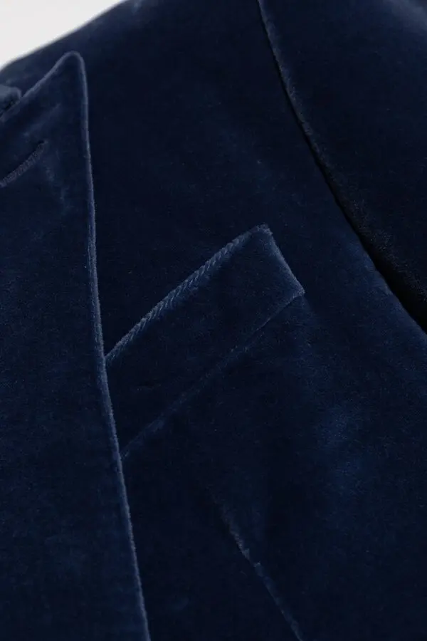 Dolce & Gabbana Dolce Gabbana Single-breasted Velvet Blazer