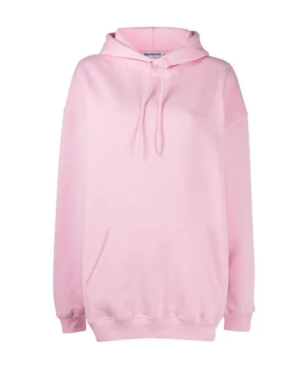 Balenciaga Logo Printed Oversize Hoodie - No