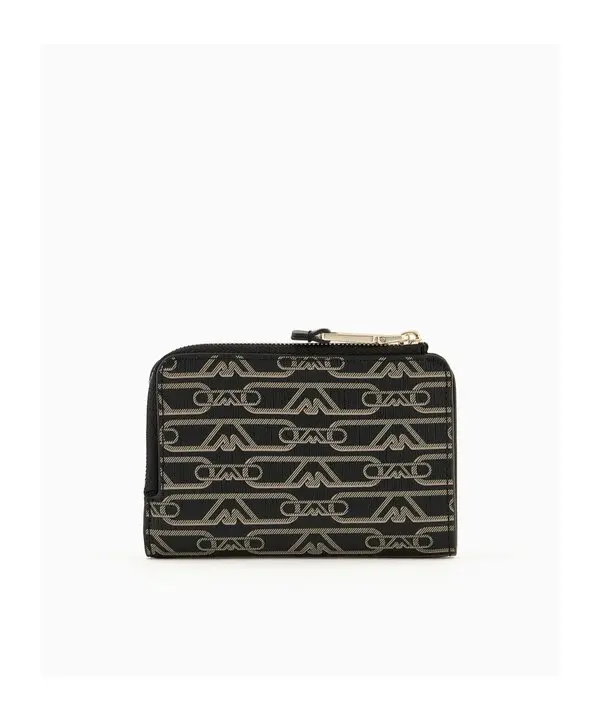 Emporio Armani Logo-printed Zipped Wallet