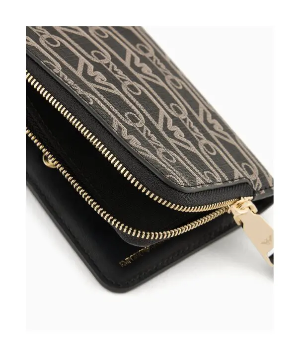 Emporio Armani Logo-printed Zipped Wallet