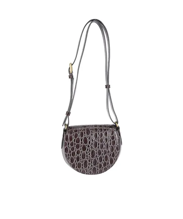 Dries Van Noten Foldover Top Shoulder Bag
