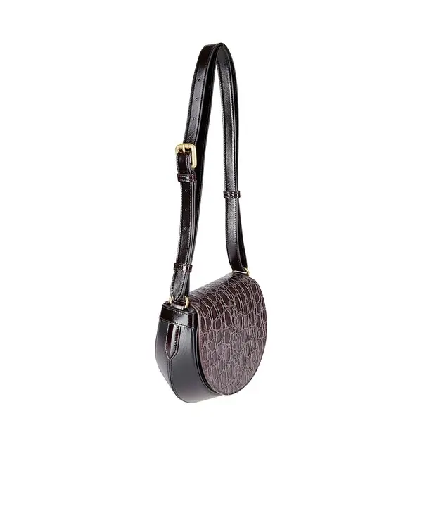 Dries Van Noten Foldover Top Shoulder Bag