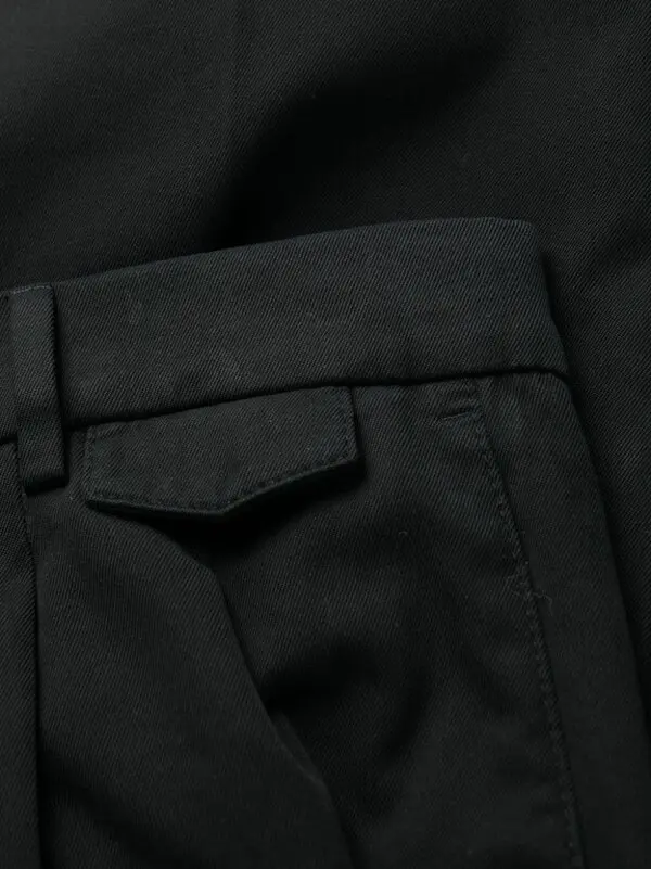 Brunello Cucinelli Pleated Tailored Trousers - Black
